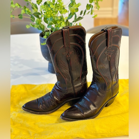 Lucchese | Shoes | Vintage Lucchese Cowboy Boots | Poshmark